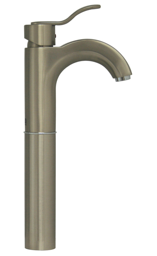 Whitehaus Wavehaus Single Hole/Single Lever Elevated Lavatory Faucet 3 ...